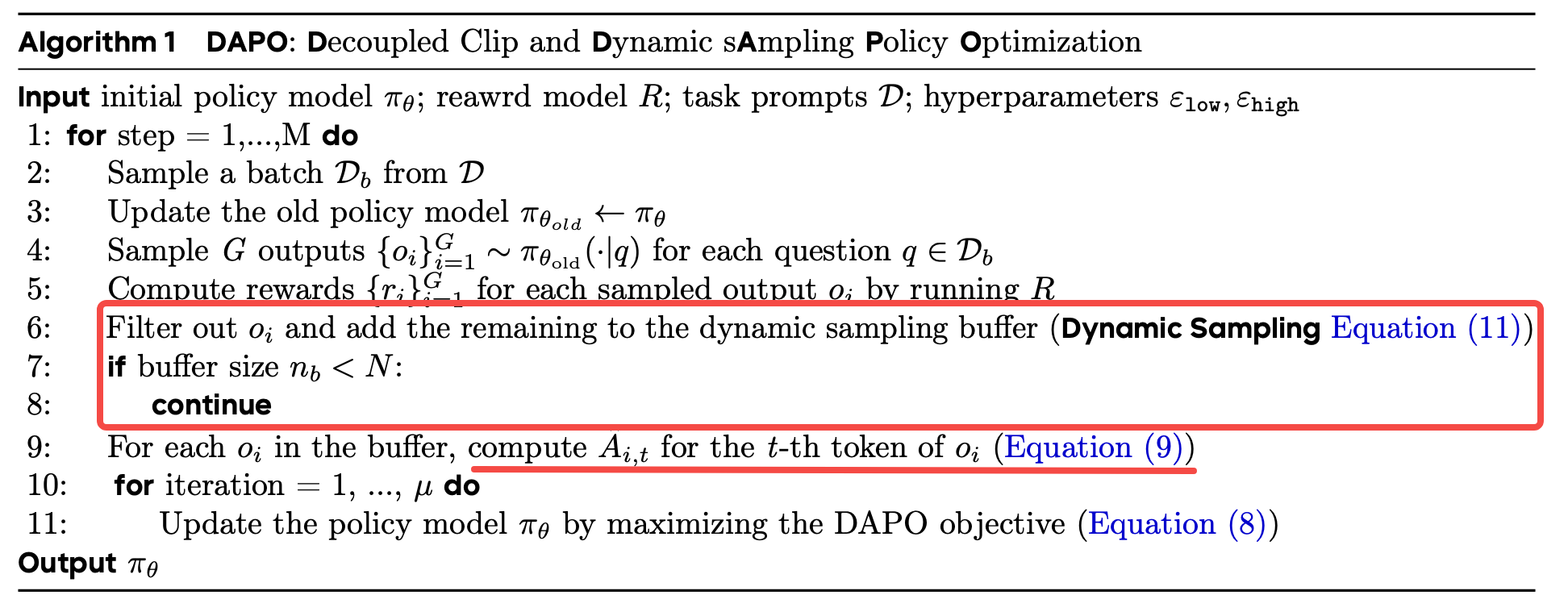 [PaperReading] DAPO: An Open-Source LLM Reinforcement Learning System at Scale - fariver - 博客园