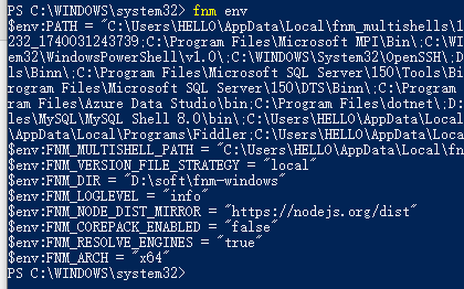 Fnm 安装及配置（Windows） - 哈哈哈~_~ - 博客园