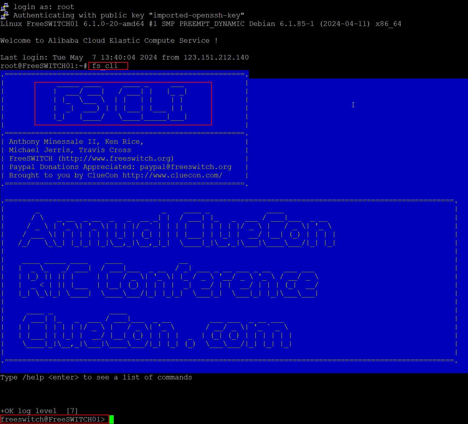 FreeSWITCH installation on Debain 12, step by step - Chenny_云淡心亦淡 - 博客园