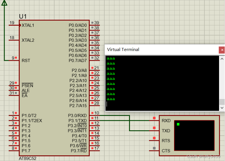 proteus 中单片机串口仿真（virtual terminal）实验 - FBshark - 博客园