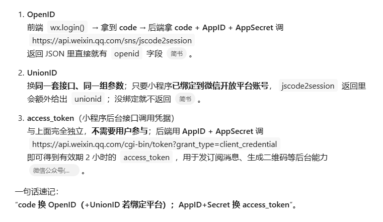 微信生态账号体系OpenID、UnionID、access_token关联详解 - 当下是吾 - 博客园