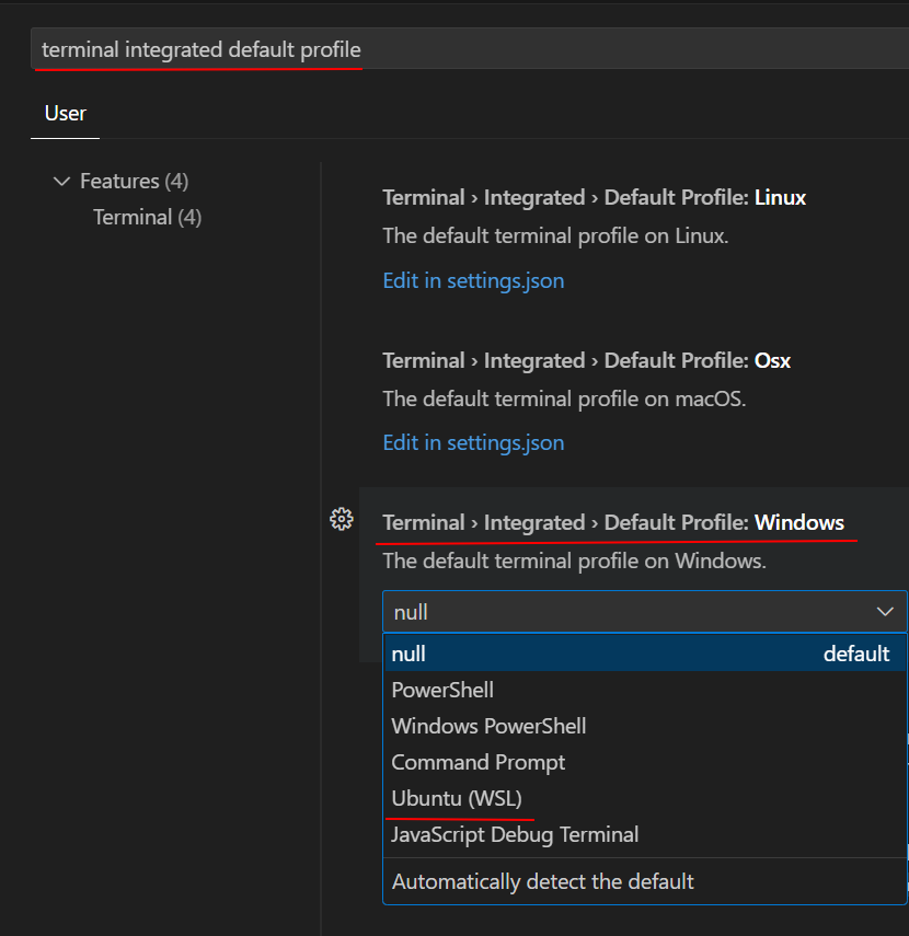 VSCode - Change default terminal from Powershell to WSL shell - ZhangZhihuiAAA - 博客园