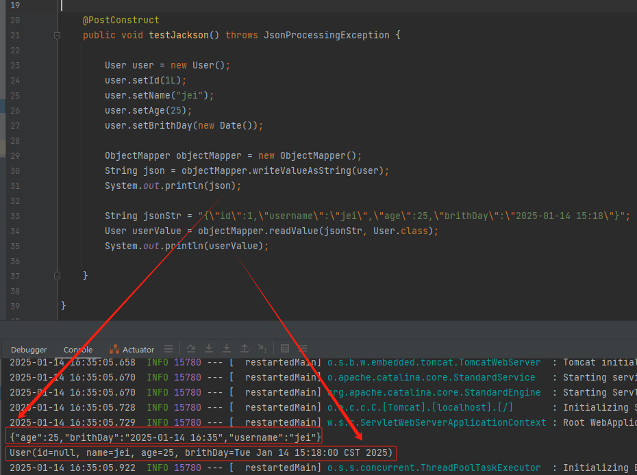 json和jackson、fastjson2转化 - 南翔技校毕业后 - 博客园