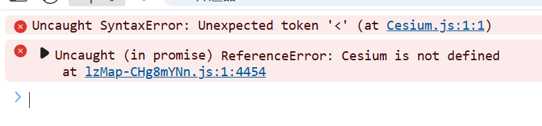 vite打包cesium到线上环境后报错ReferenceError: Cesium is not defined - cuteyuchen - 博客园