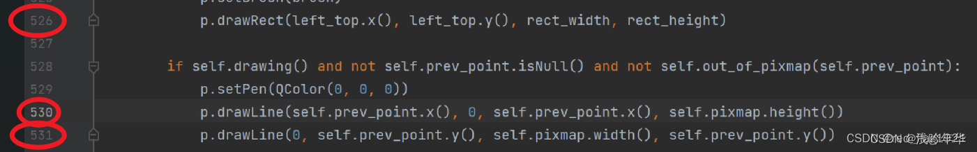 【解决labelimg标注图片闪退问题】drawLine(self, l: QLineF): argument 1 has unexpected type ‘float ...