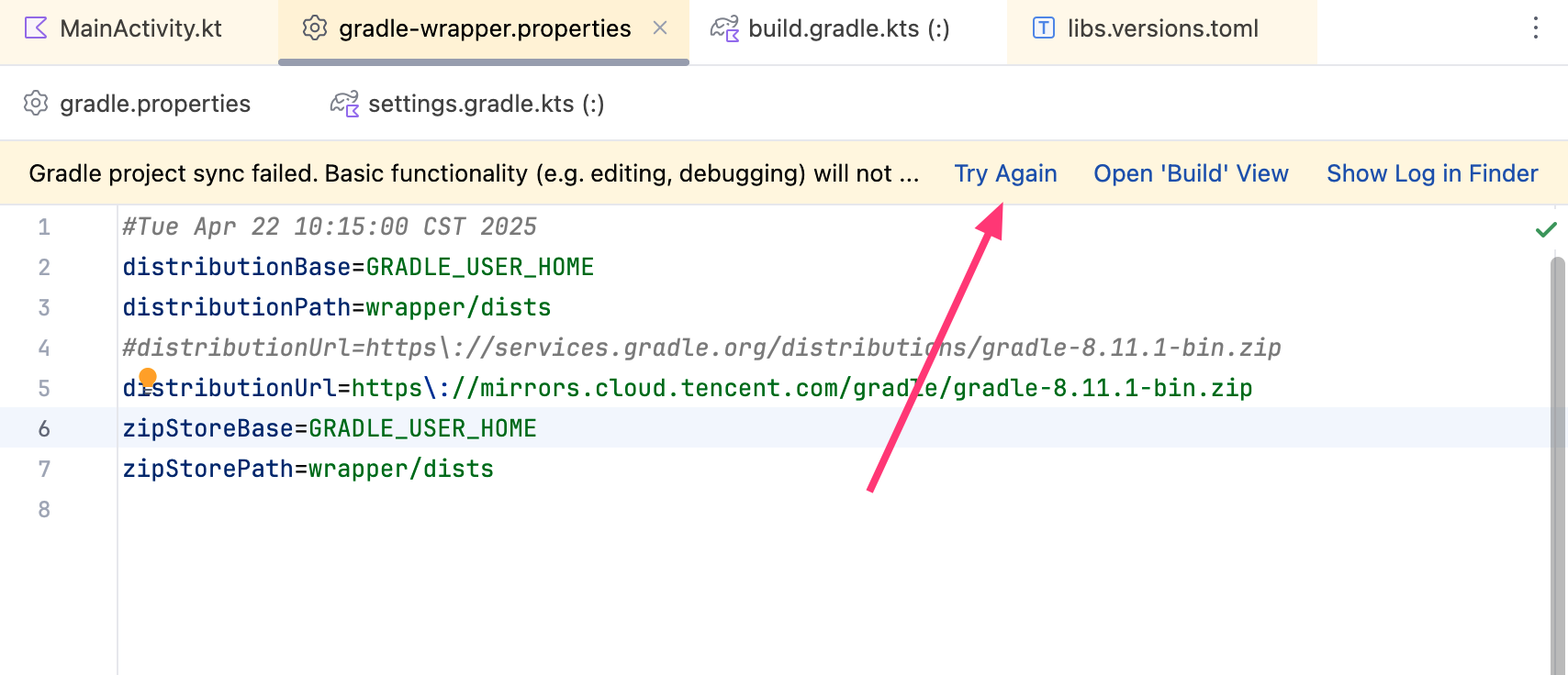 android studio：报错Could not install Gradle distribution from - 刘宏缔的架构森林 - 博客园