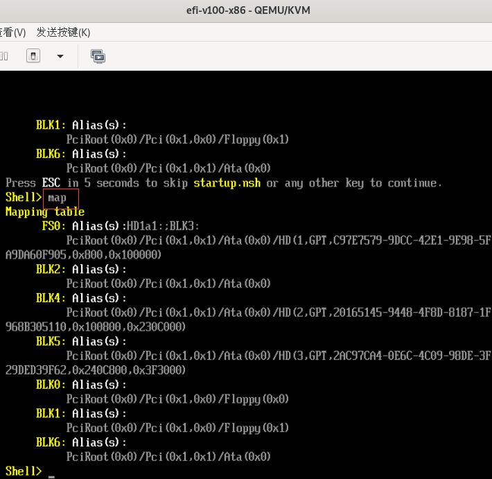 UEFI shell下手动指定引导文件方式 - 赛博狗尾草 - 博客园