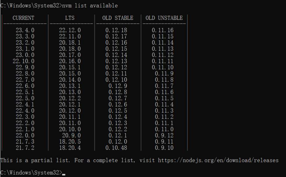NVM安装和使用 - chicidol - 博客园