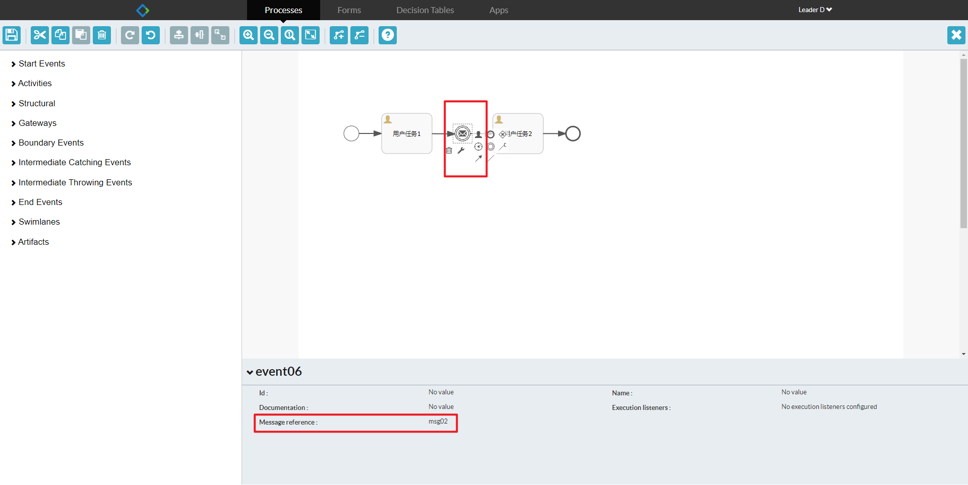 activiti7-消息中间事件 - 琢磨-1998 - 博客园