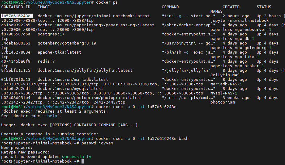 我如何在Docker布署jupyterlab - chengjon - 博客园