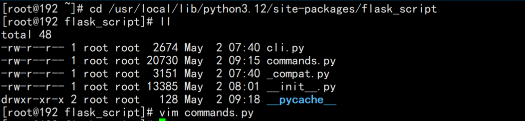 Python3 12 3下使用flask Script的command报错attributeerror Module Inspect Has No Attribute