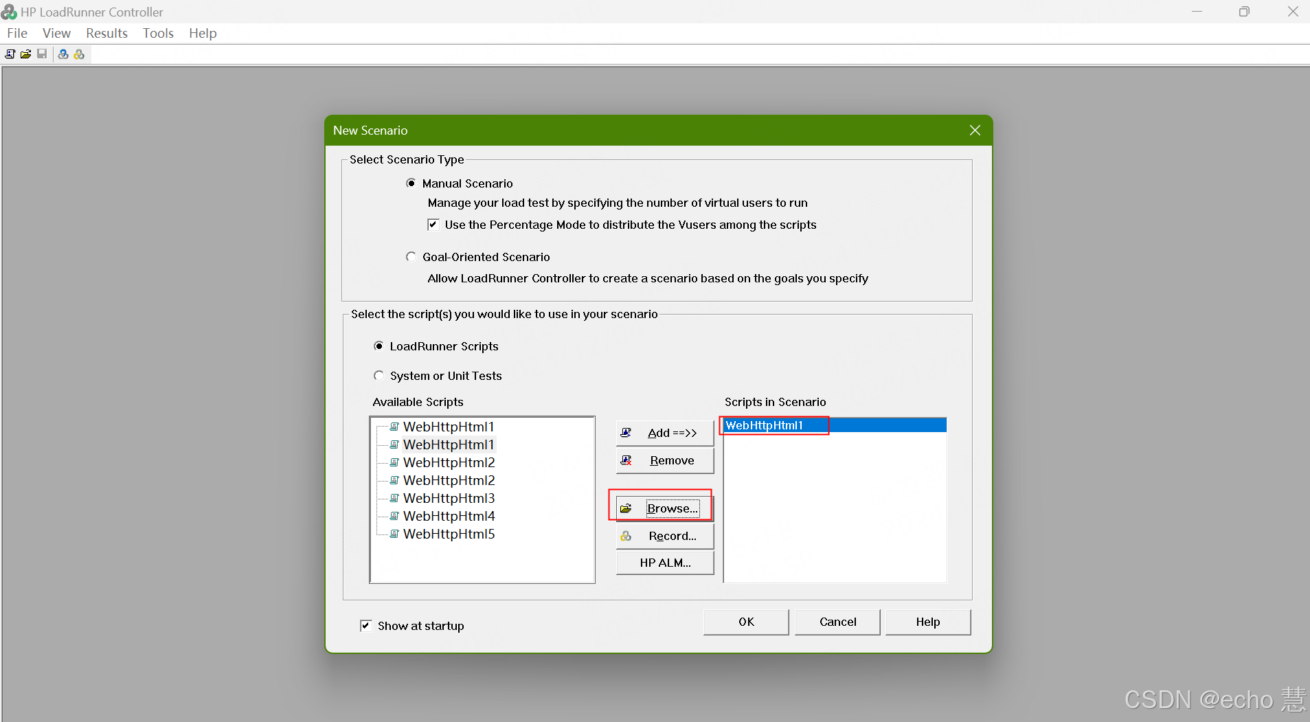Loadrunner性能测试工具使用教程(全过程详细讲解)：录制场景 + 设计脚本 + 运行脚本 + 分析报告 - Echo慧 - 博客园