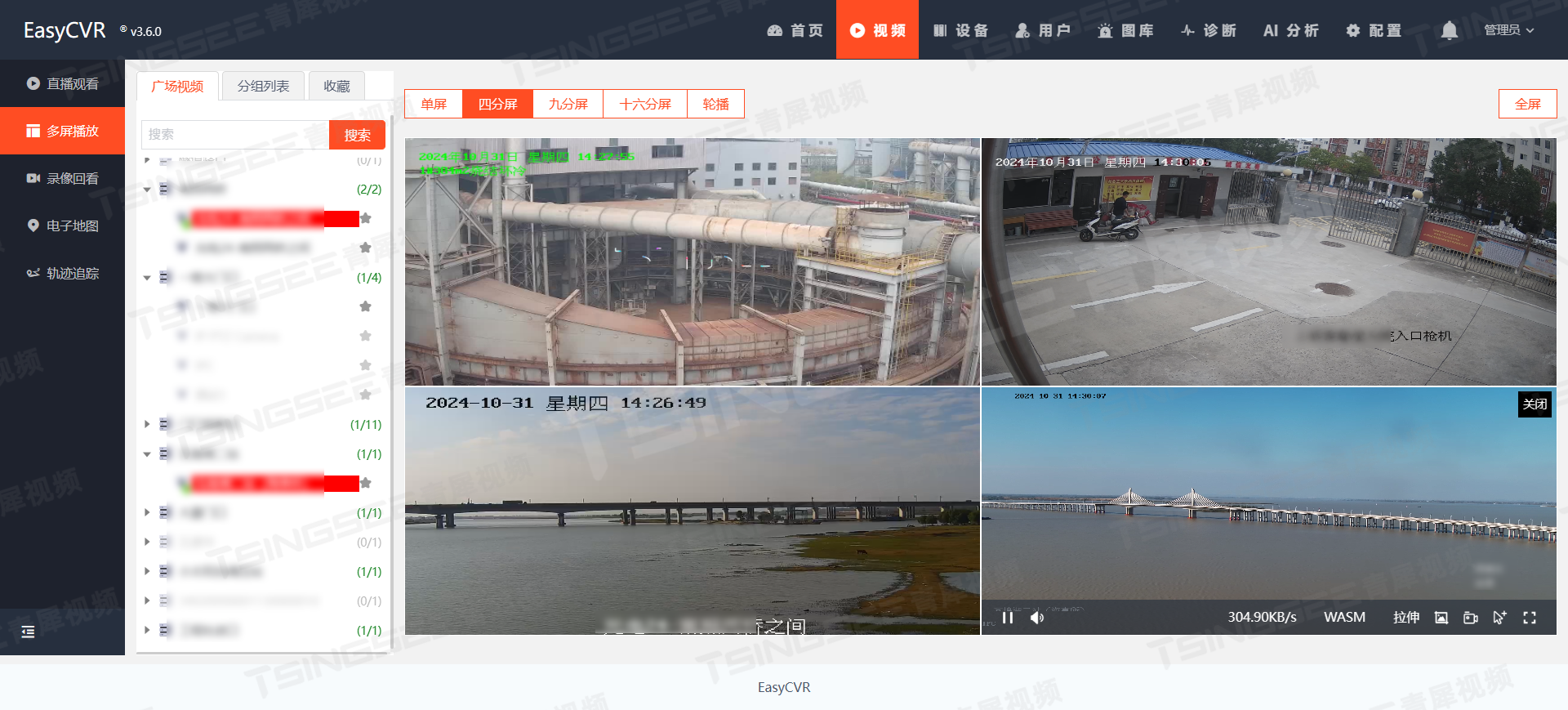 宇视设备视频平台EasyCVR萤石设备视频接入平台如何实现集群化部署管理与配置？ - EasyCVR视频融合平台 - 博客园