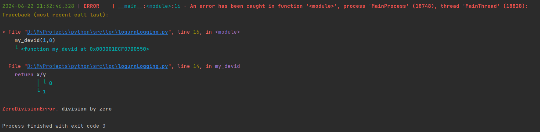 Loguru一个轻松处理日志的模块 - Python习者 - 博客园