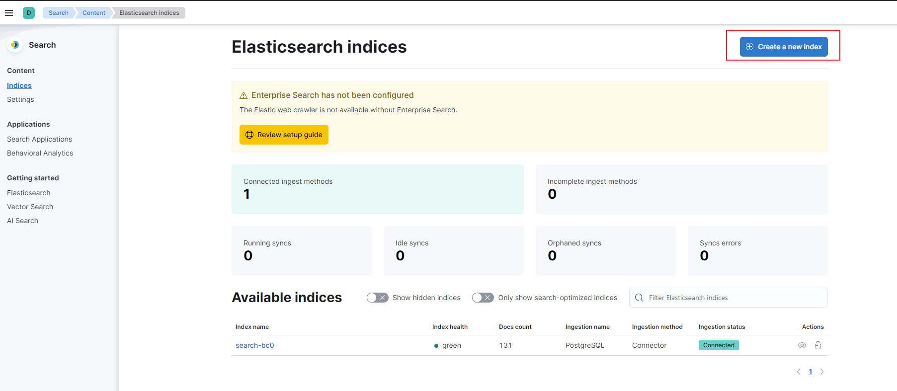 Postgresql同步数据到Elasticsearch - Rick2021 - 博客园