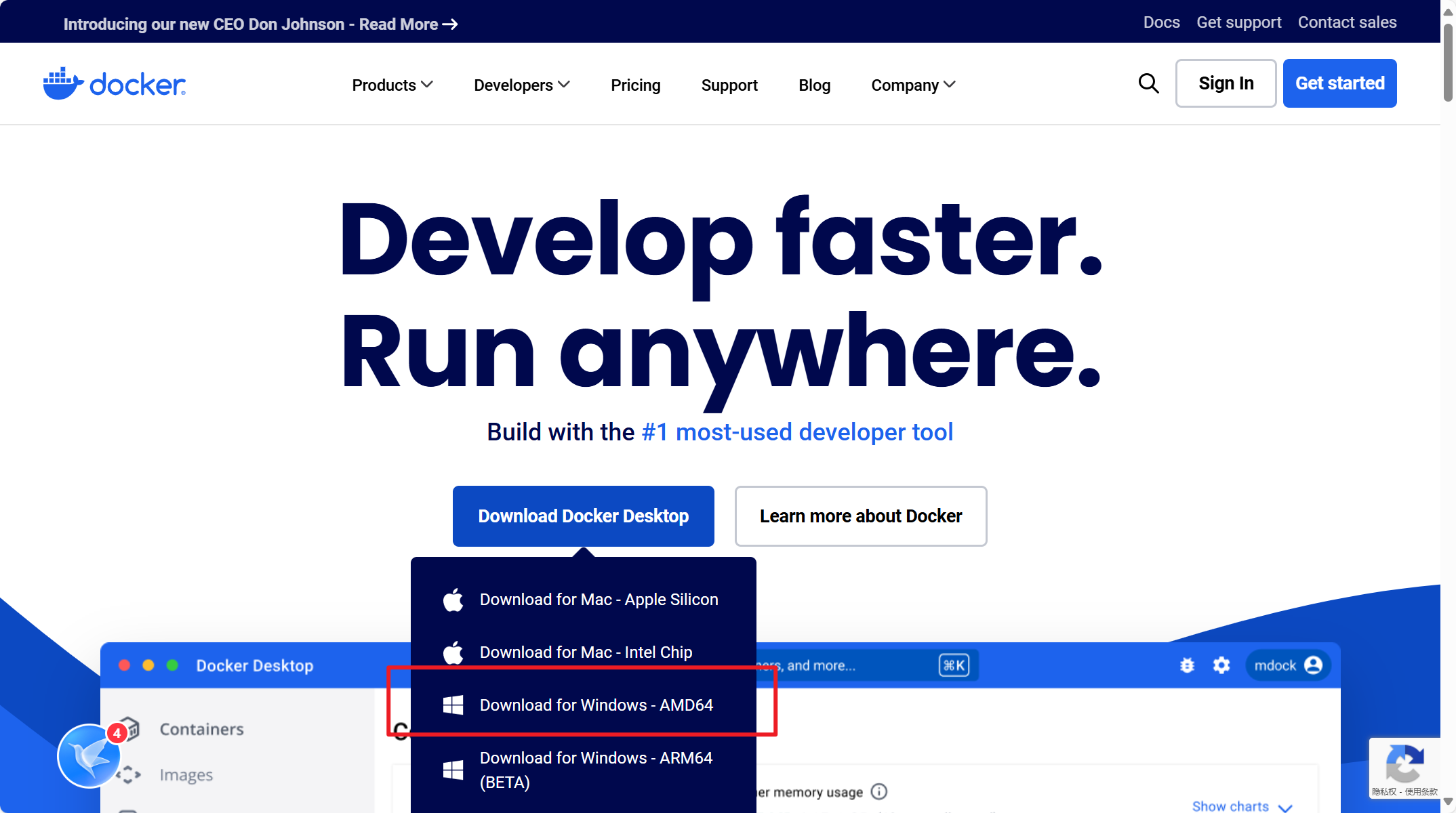 Windows11安装Docker Desktop - 叶疏鸿 - 博客园