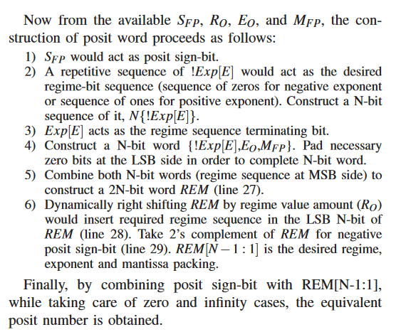 《Universal Number Posit Arithmetic Generator on FPGA》（二） - 江左子固 - 博客园