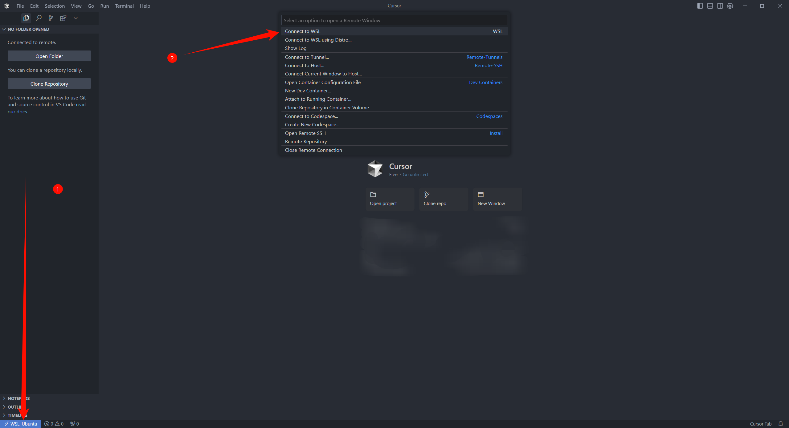 如何在 WSL2 中使用 Cursor？ - ShengOasis - 博客园