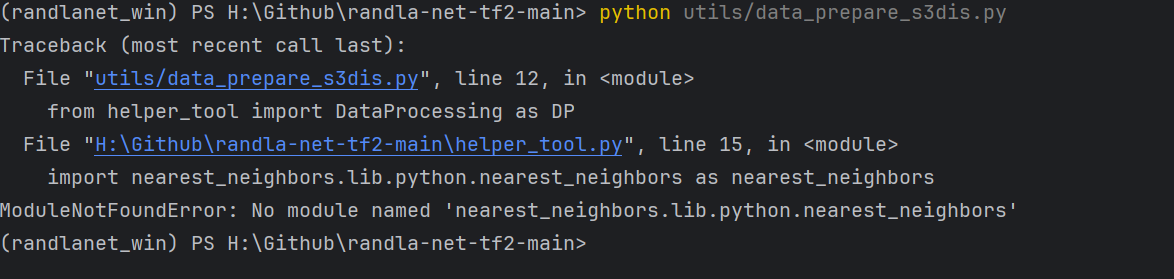 基于Windows11系统进行的RandLA-Net点云语义分割 - 穿西装的Tom - 博客园