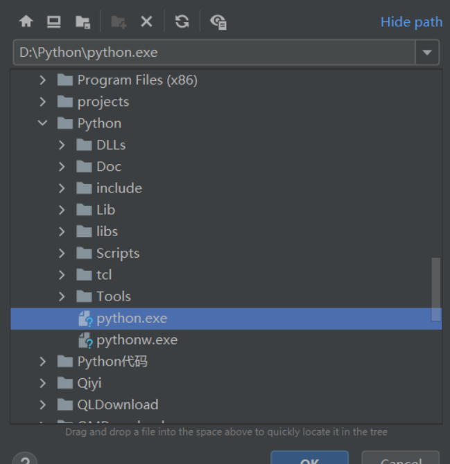 No Python at ‘D:\Python\python.exe‘ - 普信男孩阿洲 - 博客园