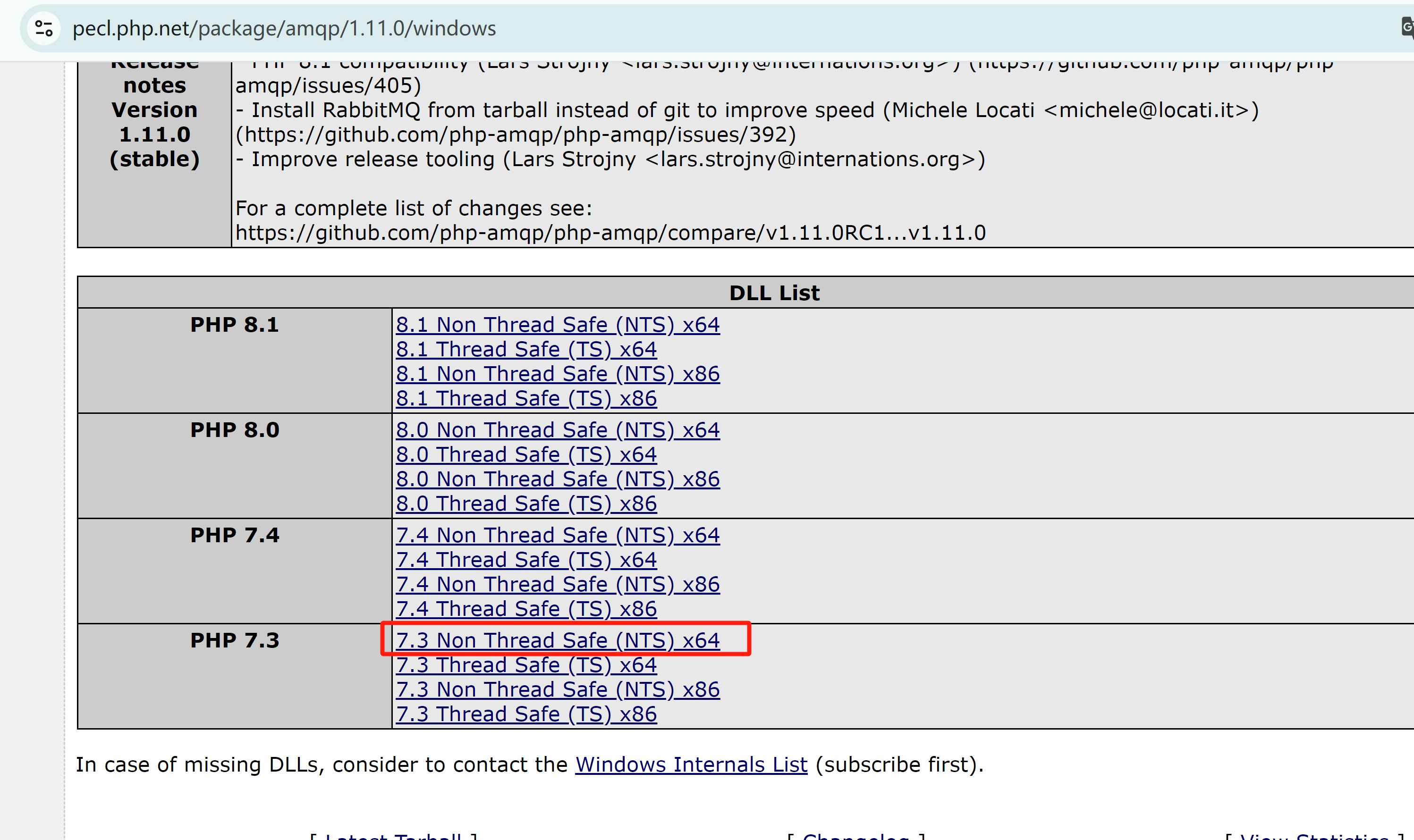 windows 添加Rabbitmq的php扩展amqp_php-amqp扩展库-CSDN博客