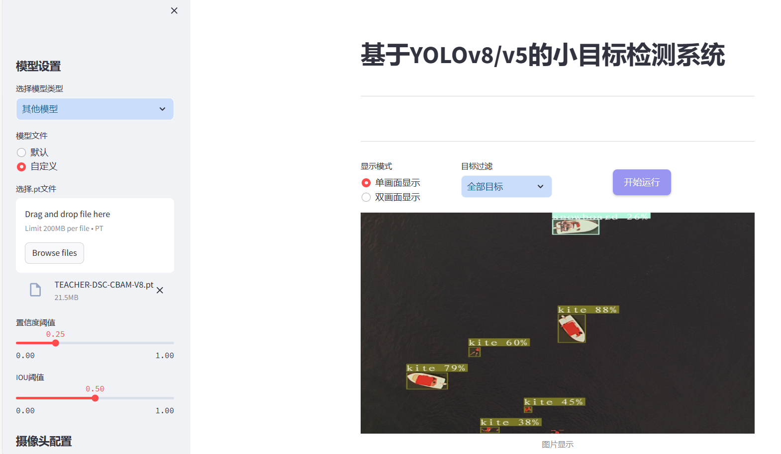 基于yolov8/v5模型最新改进优化小目标检测（参考2024期刊论文，以最新公共数据集Tinyperson和SeaDronesSee数据集作为训练源）（UI界面，Python代码，数据集 ...