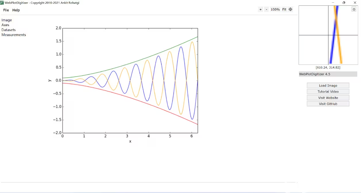数据提取软件WebPlotDigitizer - X1OO - 博客园