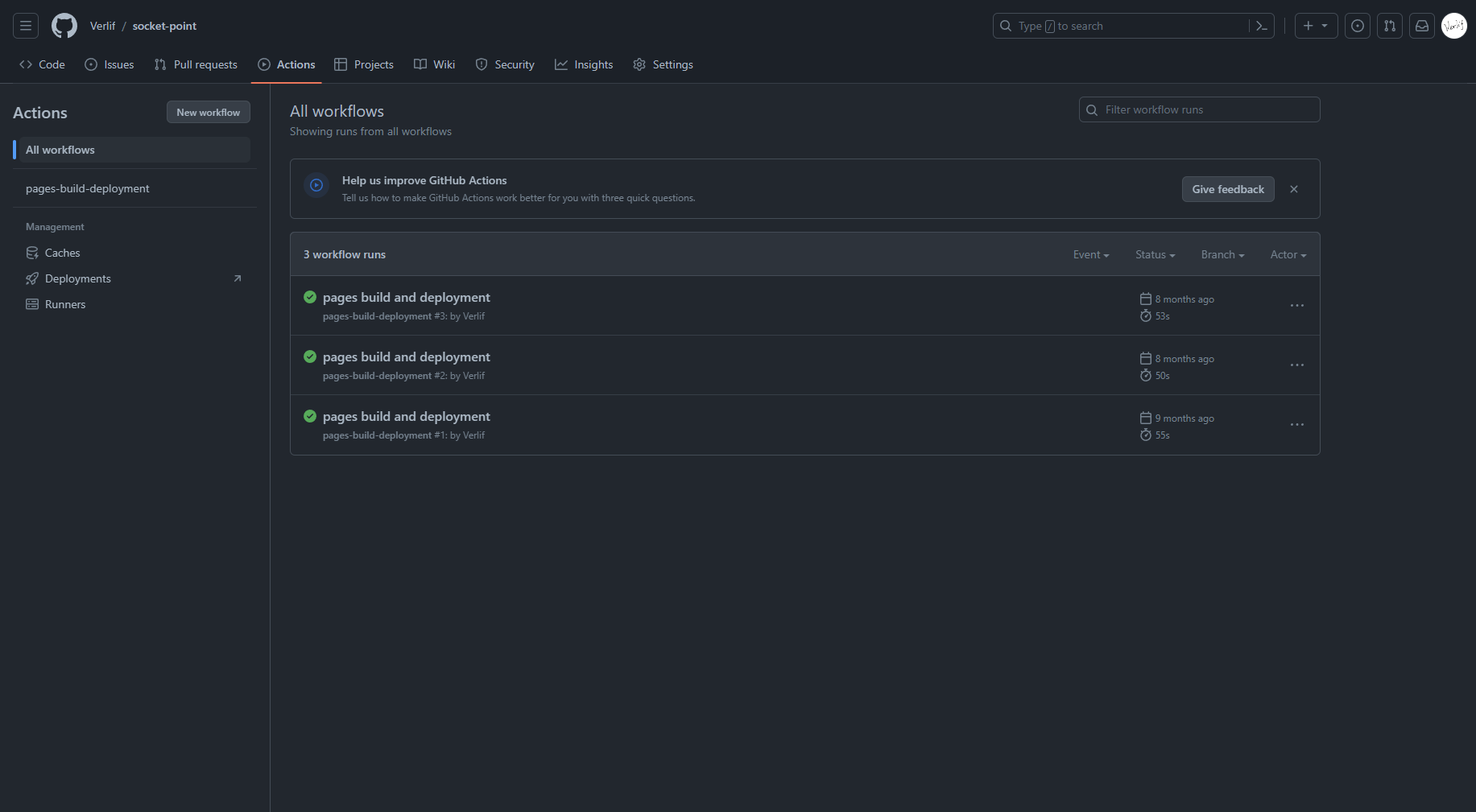 GithubPages的简单使用 - Verlif - 博客园