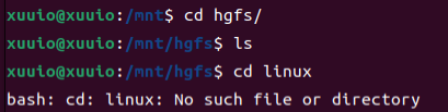 ubuntu22.04 linux设置共享文件夹后却不显示，/mnt/hgfs下为空 - Xuuio - 博客园