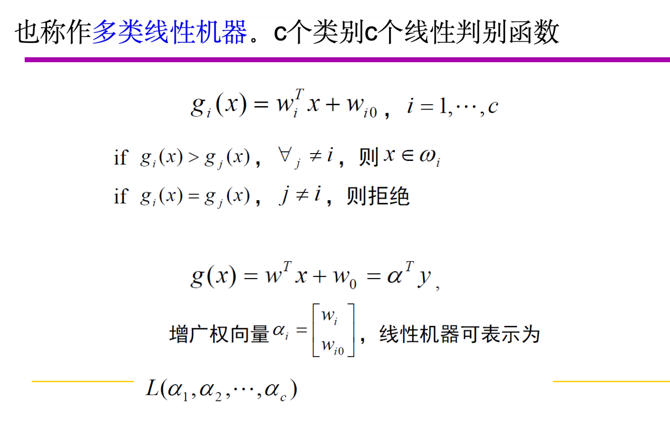 线性分类器（线性判别、感知器、多类分类） - awei040519 - 博客园