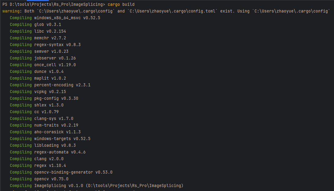 【rust】《Rust整合OpenCV(Windows版包括环境搭建)》 - 芋白 - 博客园