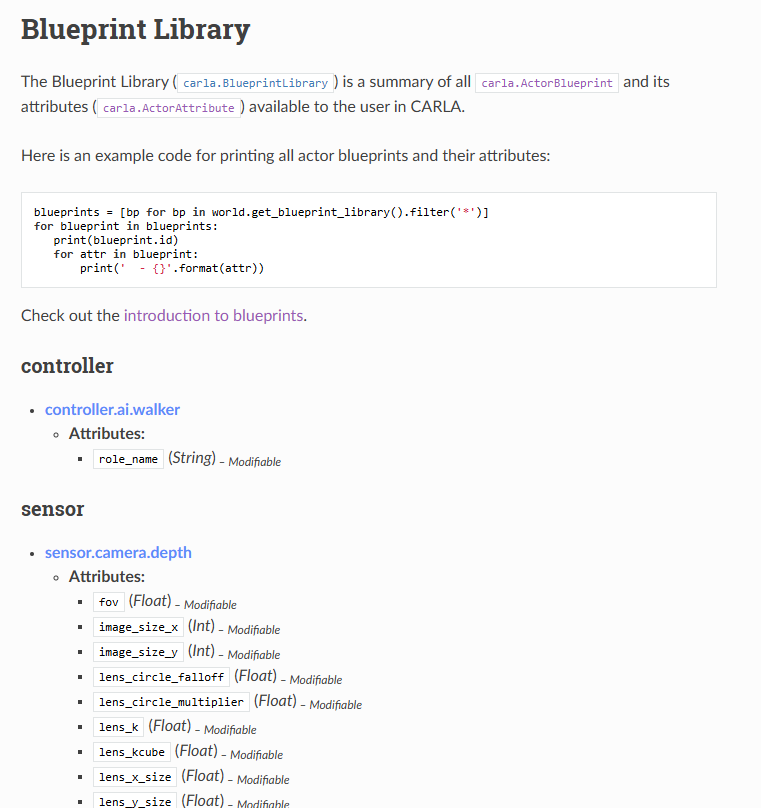 carla-pythonapi+用ai解释理解--2nd - 周六6 - 博客园
