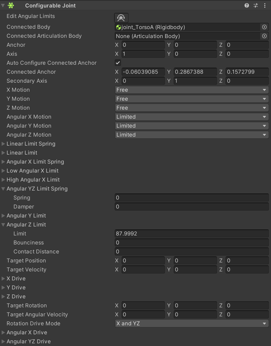 【Unity组件】Configurable Joint可配置关节 - 麦门厨师长 - 博客园