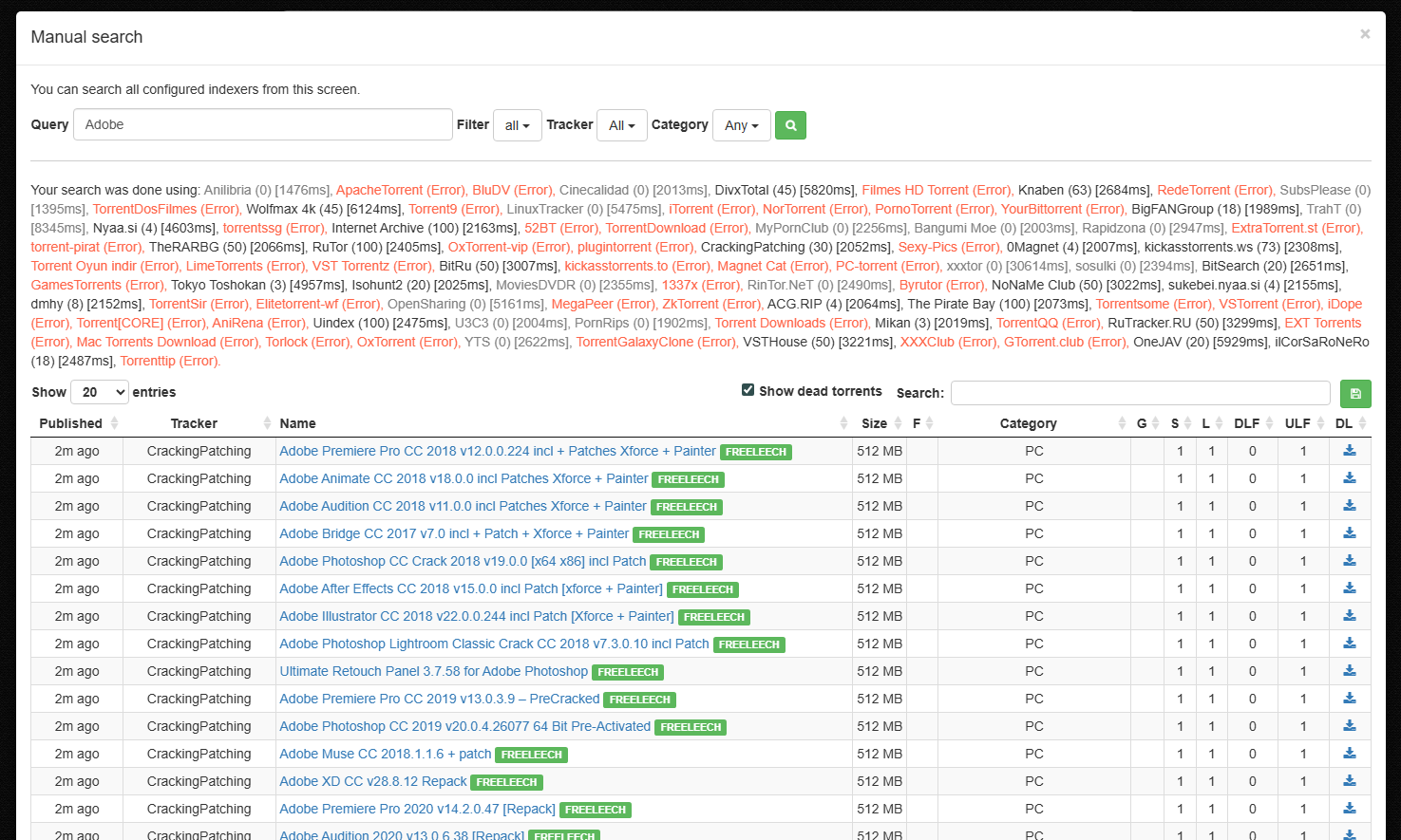 Docker应用 - Jackett - lq2007 - 博客园