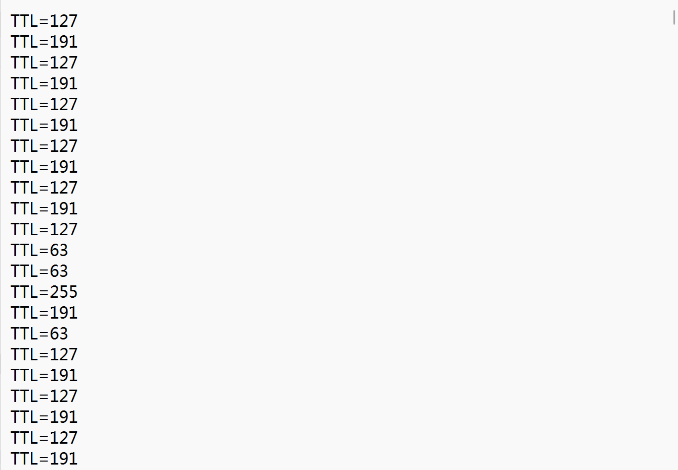 【攻防世界】奇怪的TTL字段 - wyuu101 - 博客园