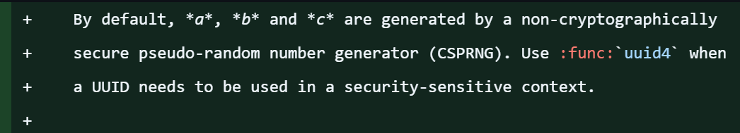聊聊python中的UUID安全 - LamentXU - 博客园
