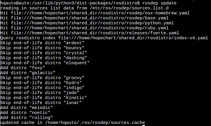 ROS：rosdep update超时问题解决 - capybara-lsq - 博客园