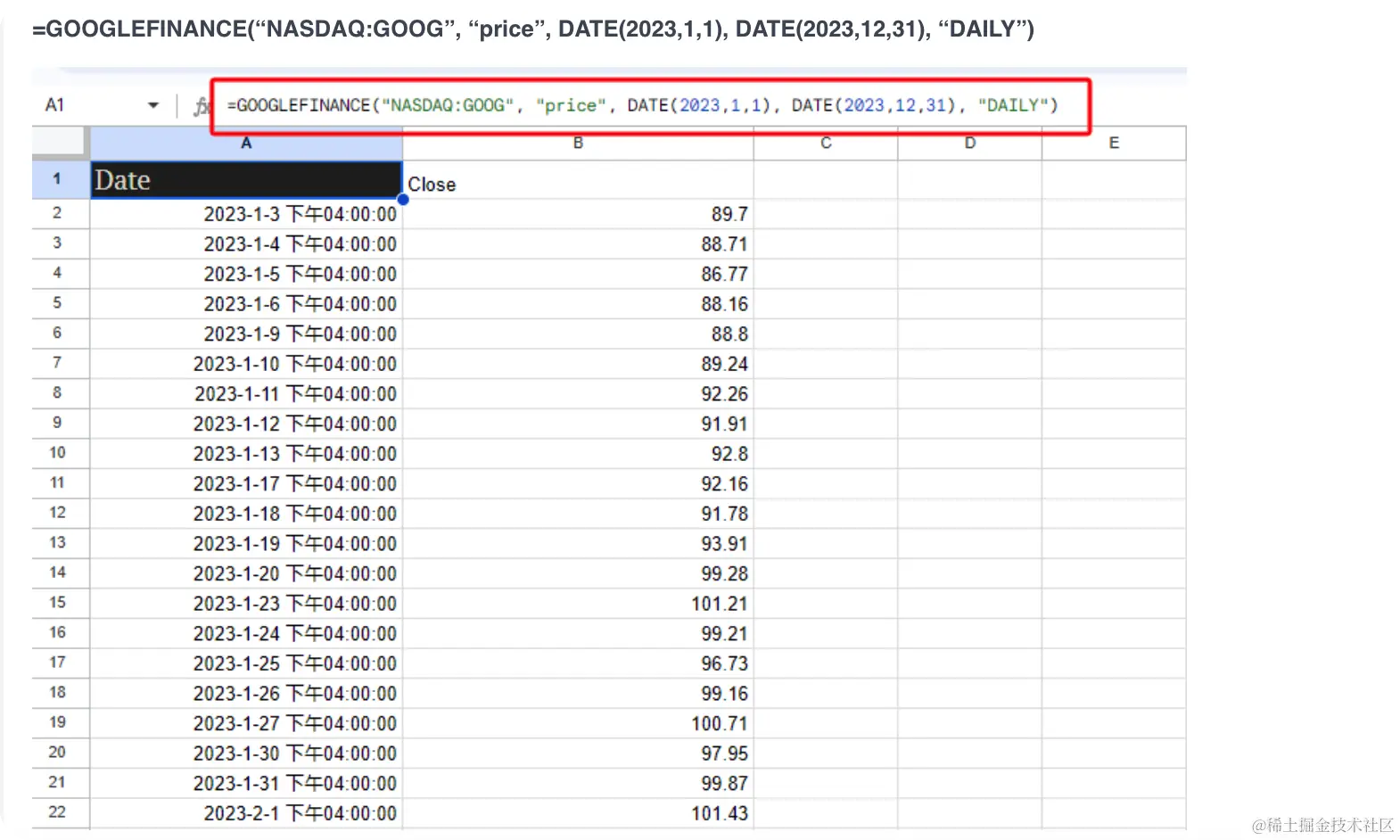 如何使用Google Finance API获取股票股市实时数据 - 量化集结者 - 博客园