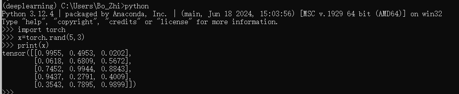 搭建pytorch环境 - BoZhi233 - 博客园