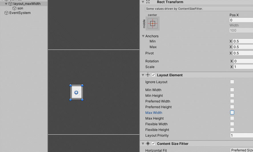 UGUI源代码之Layout—增加MaxWidth和MaxHeight属性 - chj一诺千金 - 博客园