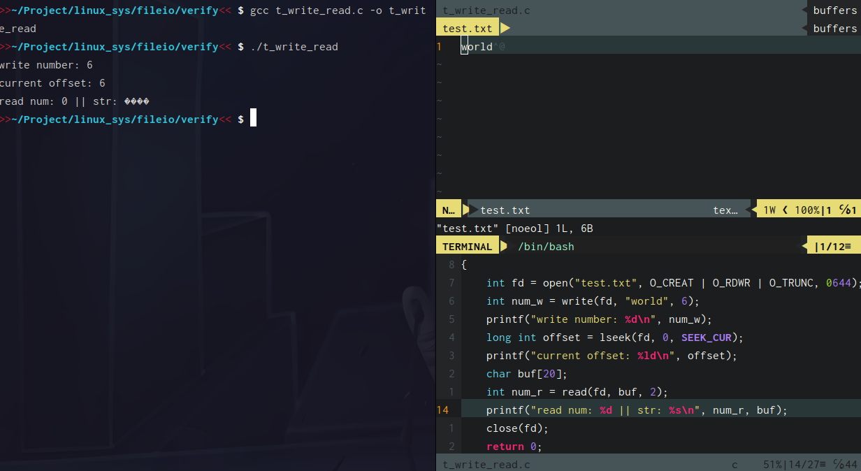 进一步认识系统调用write()和read() - Dylaris - 博客园