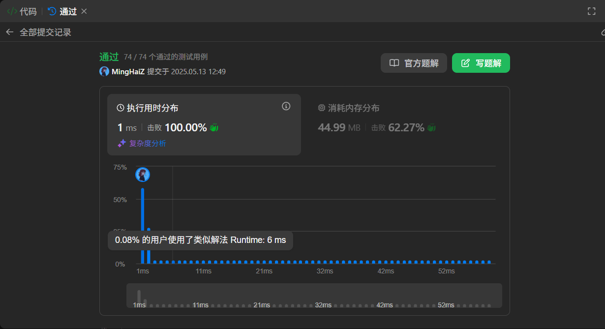 [学习]leetCode Hot100刷题记录! - MingHaiZ - 博客园