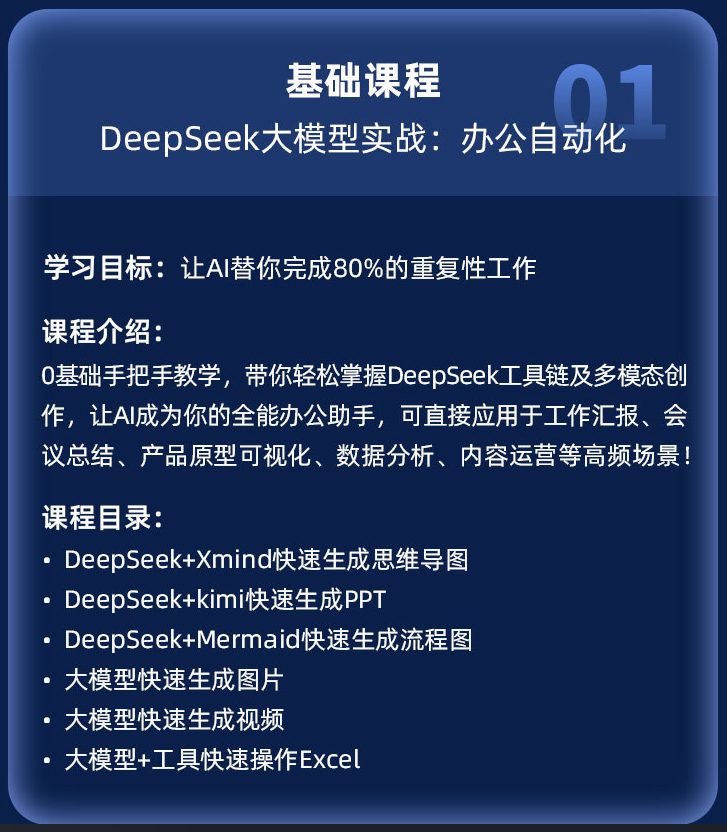 【618狂欢】普通人的职场必修课《DeepSeek+Coze打造AI智能体工作流》大模型办公提效+Agent智能体实战 - 华清元宇宙实验中心 - 博客园