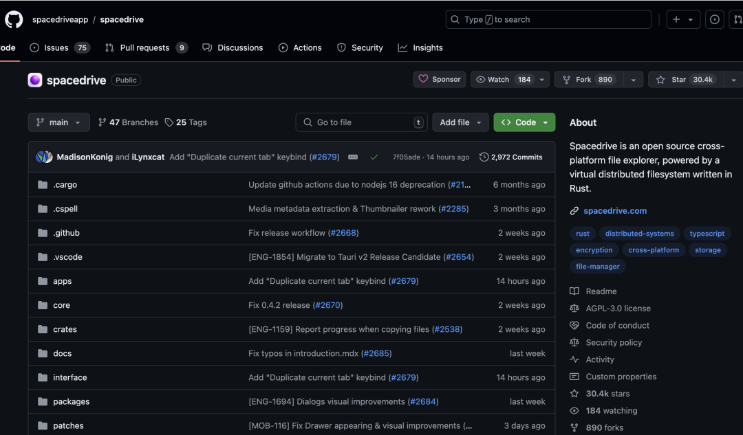 斩获30+K star！开源的跨平台文件管理器Spacedrive酷炫又强大 - BuluAI - 博客园