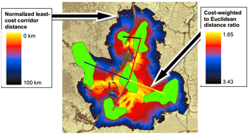Linkage Pathways Tool of the Linkage Mapper Toolbox——part2（完结） - 单木夕 - 博客园