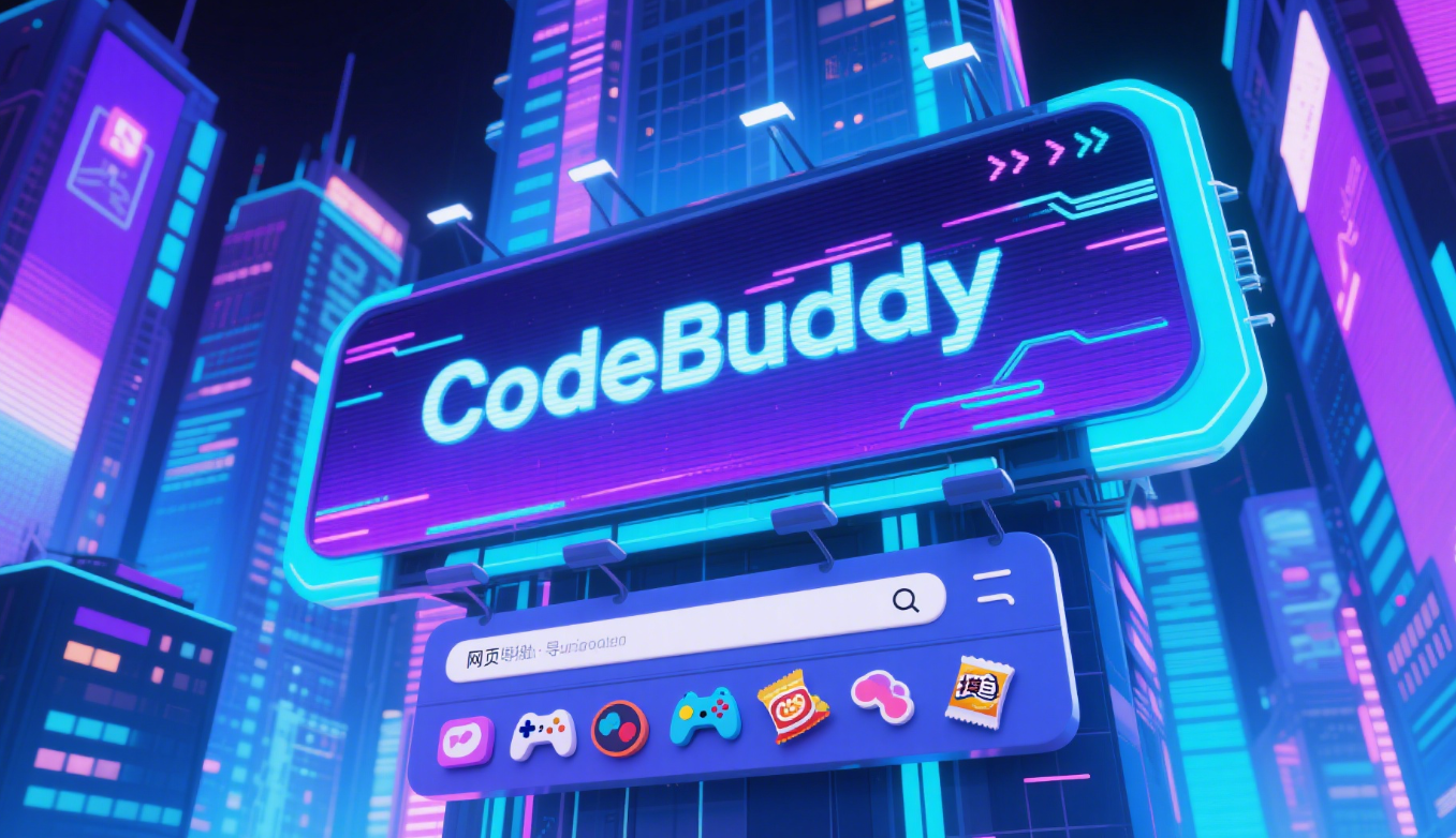 【CodeBuddy 】从0到1，让网页导航栏变为摸鱼神器 - LucianaiB - 博客园