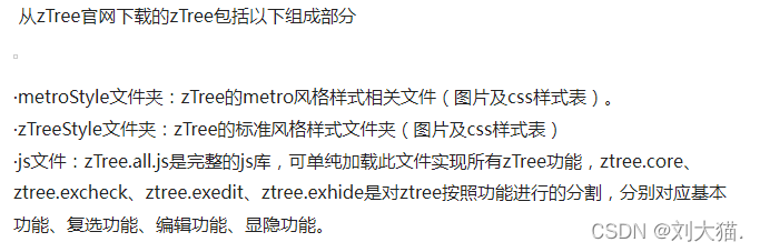 ZTree基本使用及本人详解 内容1 - 刘大猫26 - 博客园